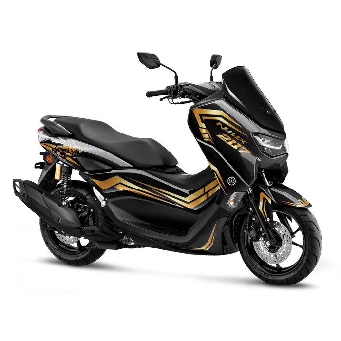 Jual Stiker Decal Full Body Motor yamaha Nmax OLD / NEW - Grafis Gold ...