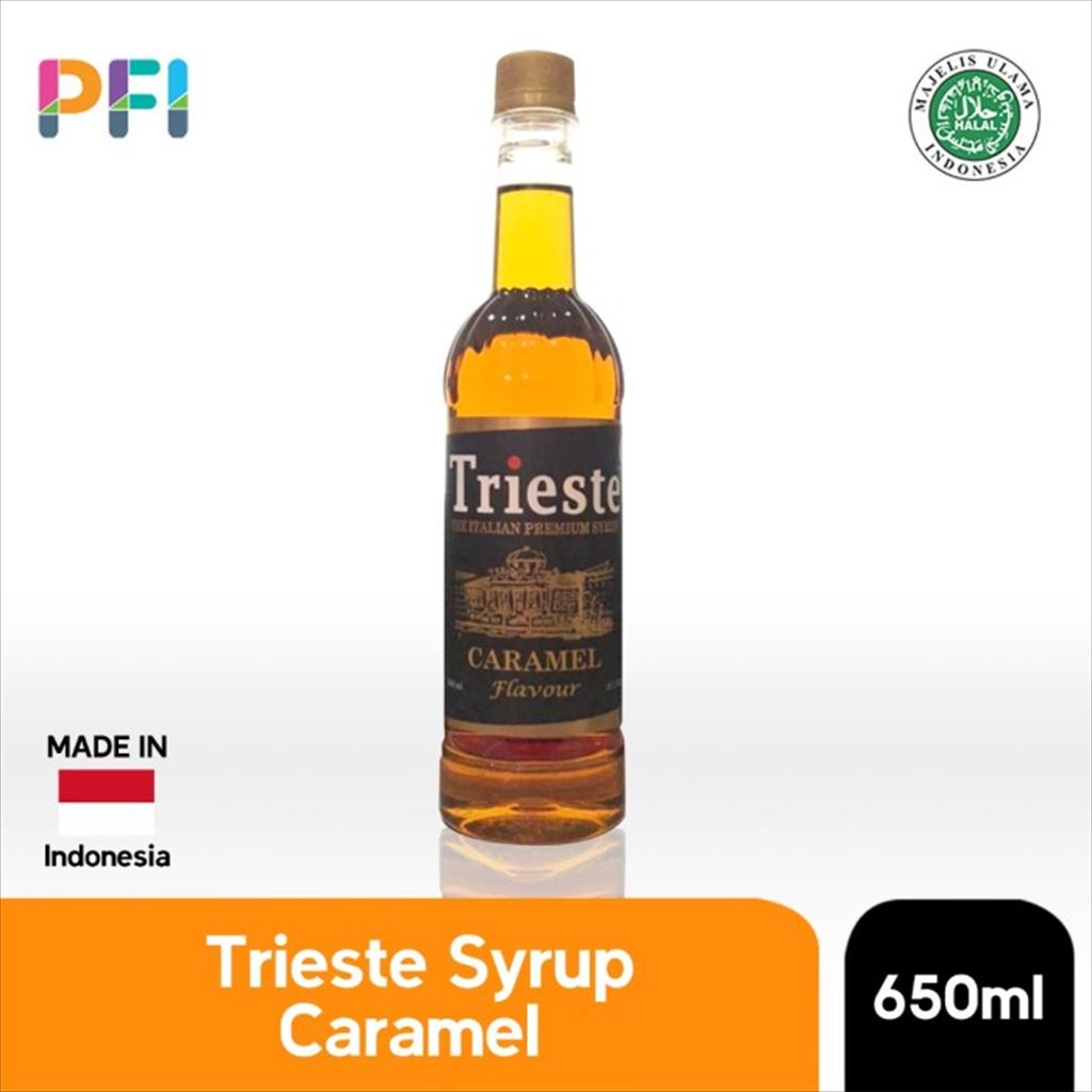 Jual Syrup Trieste Caramel Flavour 650ML Sirup Caramel | Shopee Indonesia