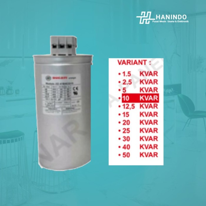 Jual CAPASITOR KAPASITOR BANK DUCATI 10KVAR 415VAC MODULO XD 416122170 | Shopee Indonesia