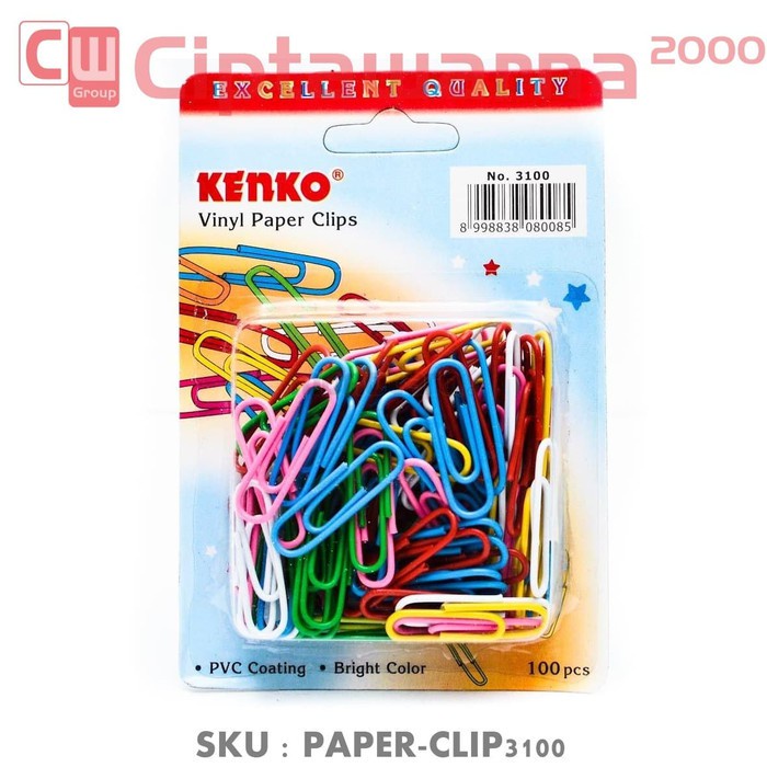Jual Paper Clip All size - Klip Kertas segala ukuran | Shopee Indonesia