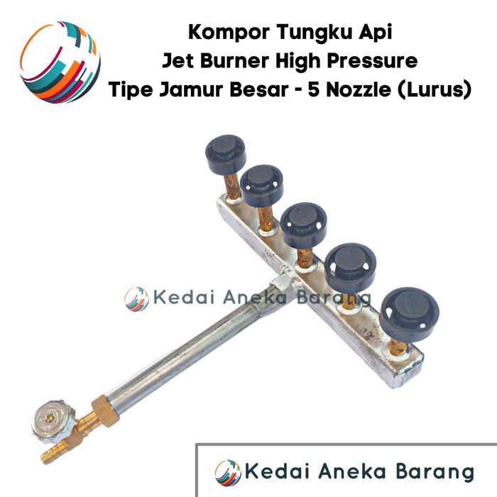 Jual Kompor Jamur B 5 Burner Api Lurus High Pressure Tekanan Tinggi Ga ...