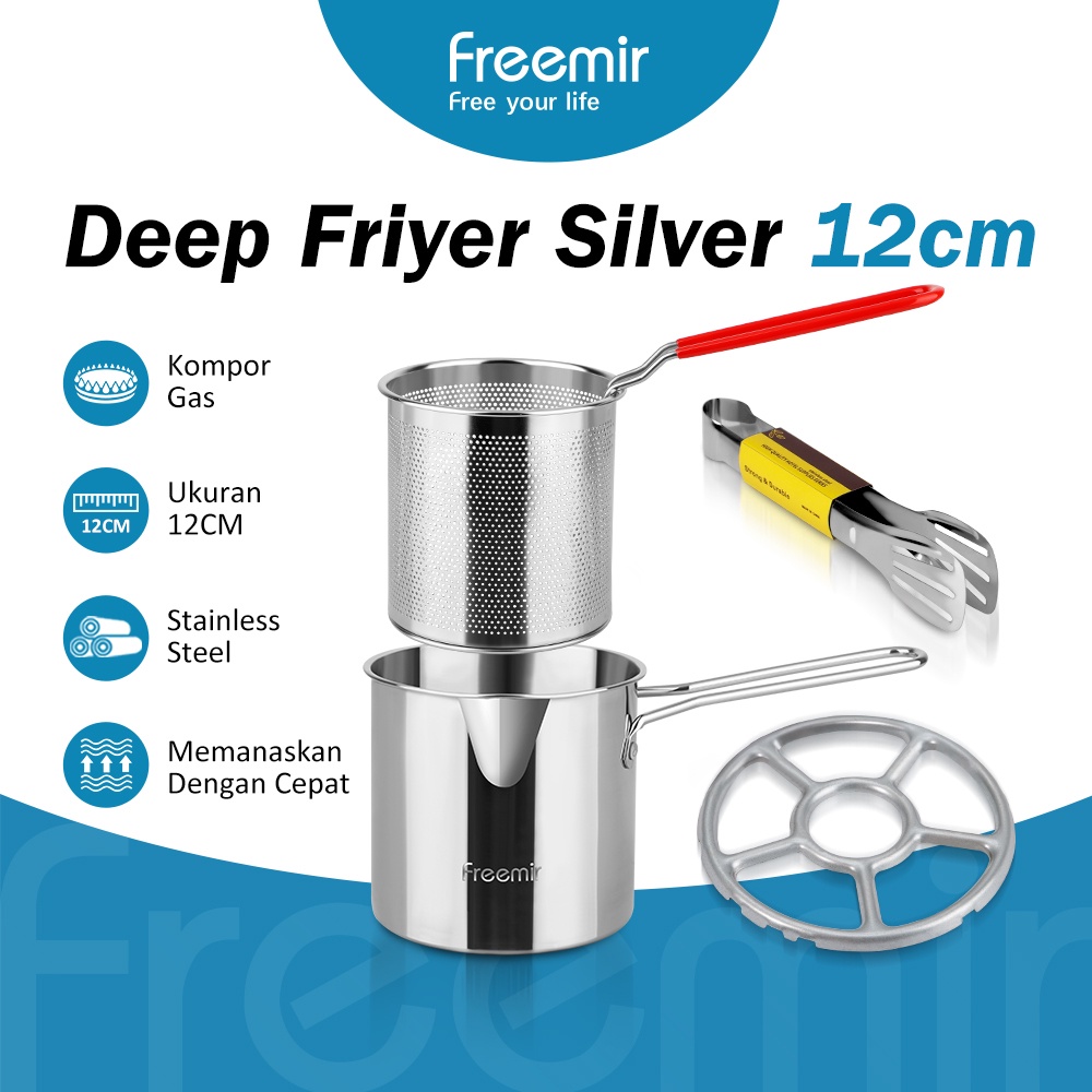 Jual MC54FE freemir 4 in 1 Multi Deep Fryer Panci Penggorengan Rebus ...