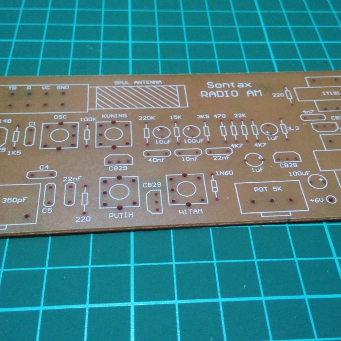Jual pcb radio am mw 6 transistor Tyas Elektro | Shopee Indonesia