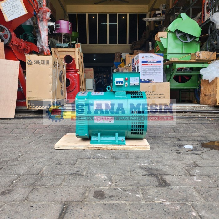 Jual DINAMO ALTERNATOR GENSET LISTRIK 10 KW 3 PHASE YAMAMOTO STC 10 TE ...