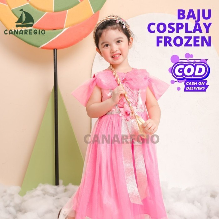Jual KOSTUM ELSA FROZEN / COSPLAY ELSA / DRESS ANAK KOSPLAY FROZEN ...