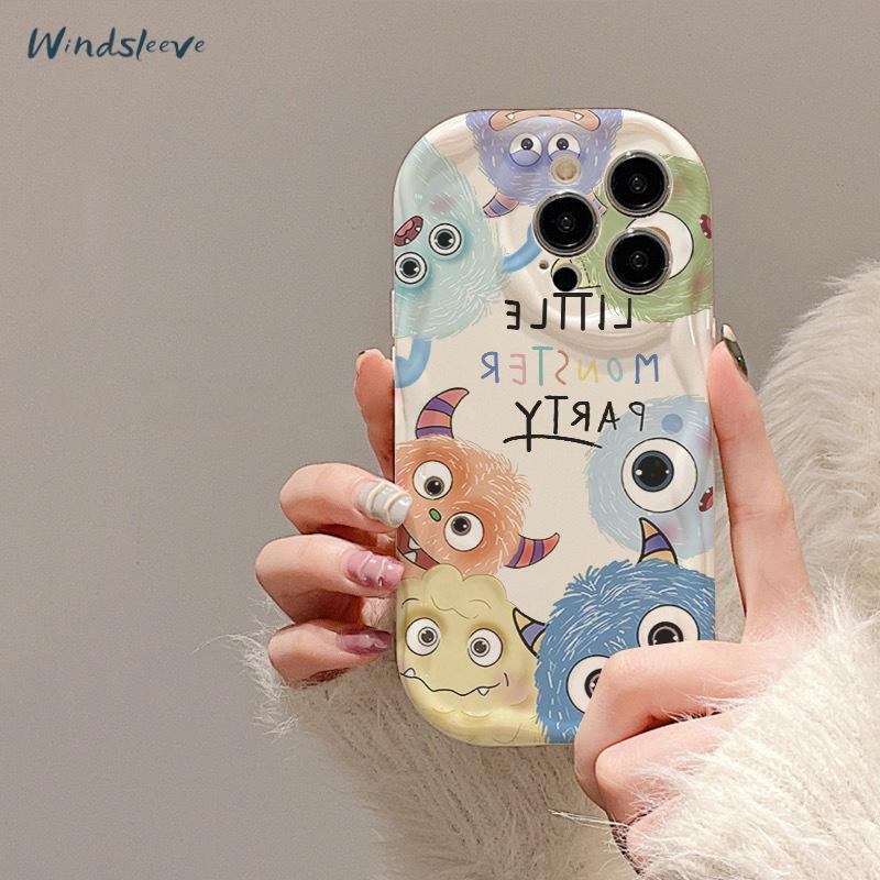 Jual Case iPhone Lucu Monster Kartun untuk iPhone 13 iPhone 14 PLUS 12 ...