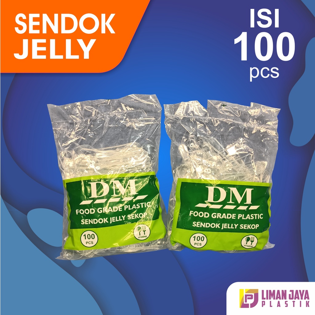 Jual Sendok Jelly | Sendok Jelly Sekop | Sendok Jelly 100pcs | Sendok ...