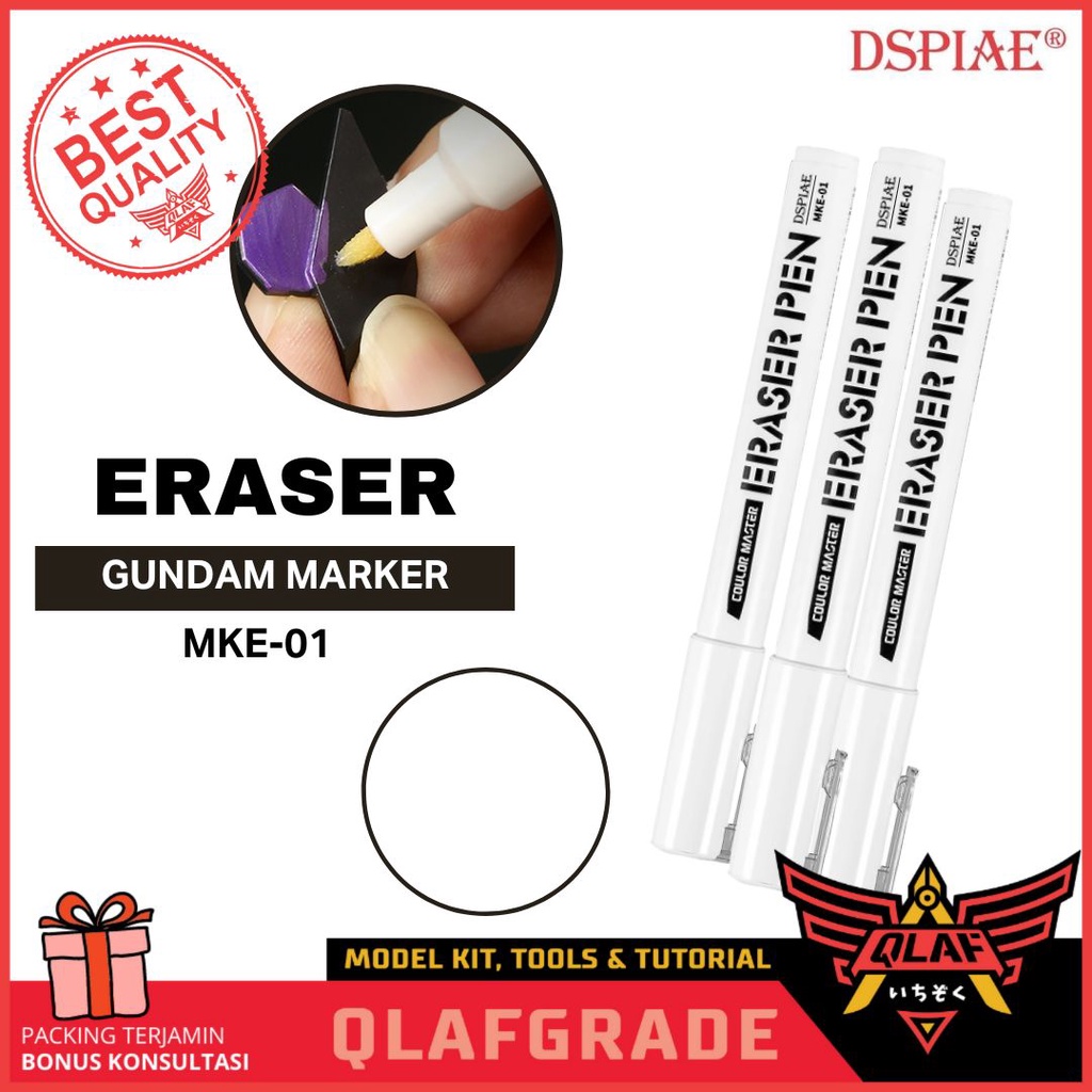 Jual Gundam Marker ERASER PEN UNIVERSAL soft tip dspiae | Shopee Indonesia