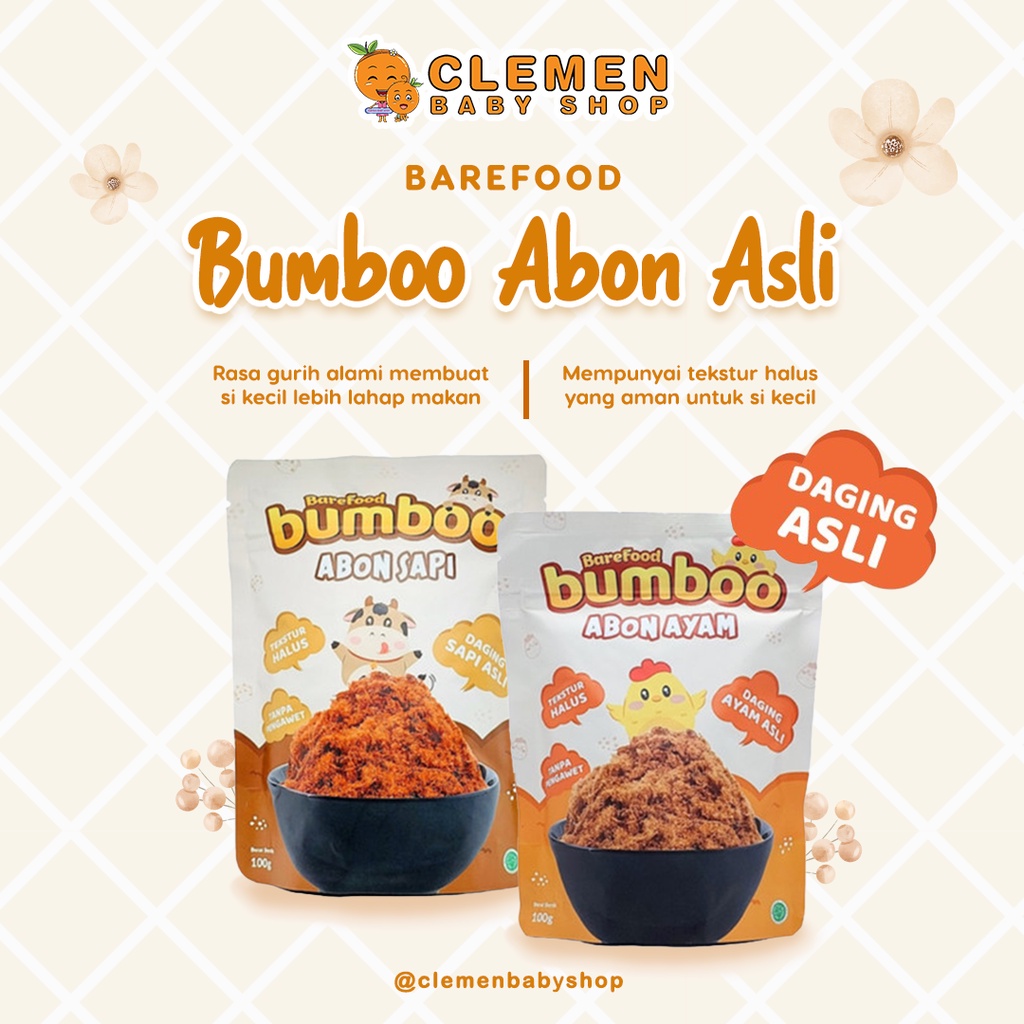 Jual Barefood Bumboo Abon Asli - Tekstur Lembut MPASI Si Kecil | Shopee ...