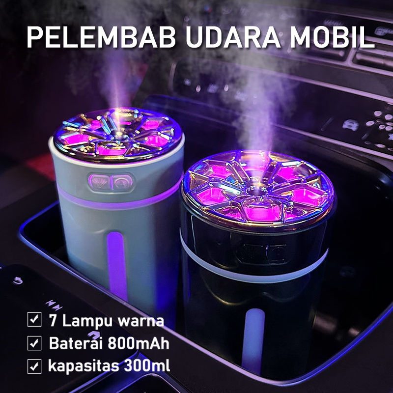 Jual [Ready Stock]Aromaterapi Humidifier 300ML Essential Oil Diffuser ...