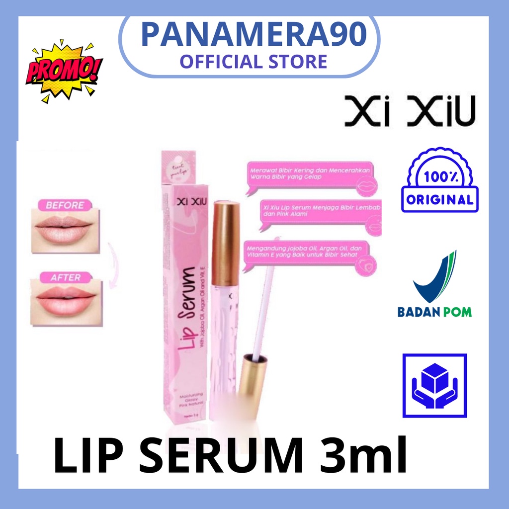 Jual XI XIU Lip Glow Serum | Xixiu Serum Bibir | Lip Mask | Lip Moist ...