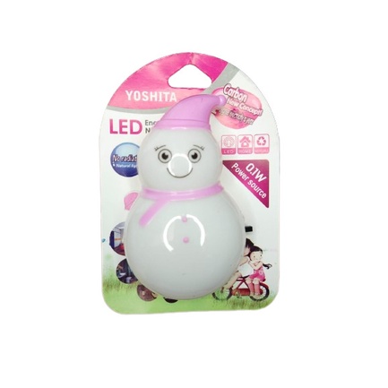 Jual Lampu Tidur LED Hemat Energi Yoshita Snow White 0.1 Watt | Shopee ...