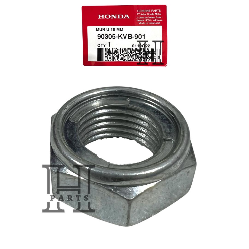 Jual MUR AS RODA BELAKANG MUR NUT U 16MM MATIK ADV PCX VARIO 125 150 ...