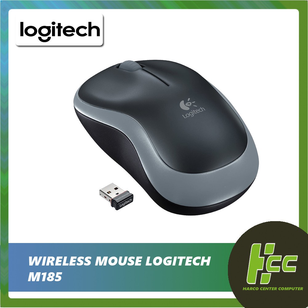 Jual Mouse Wireless Logitech M185 | Shopee Indonesia