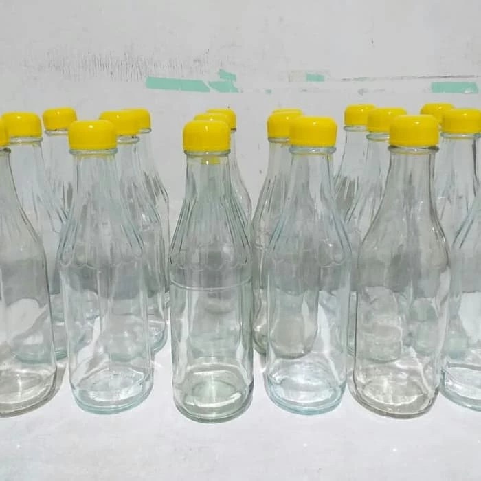 Jual BOTOL KACA POLOS 350ML, SAOS GEDE | Shopee Indonesia