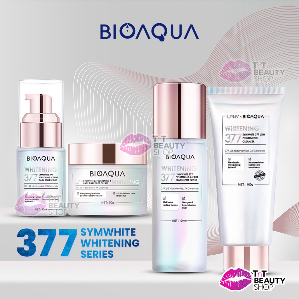 Jual BIOAQUA SymWhite 377 Whitening & Fade Dark Spot SERIES | Serum Wajah Glowing 30ml ...