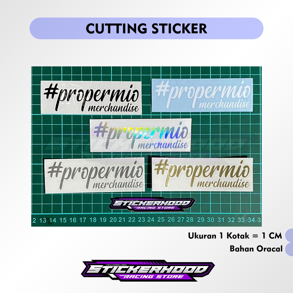 Jual STICKER STIKER PROPER MIO | Shopee Indonesia