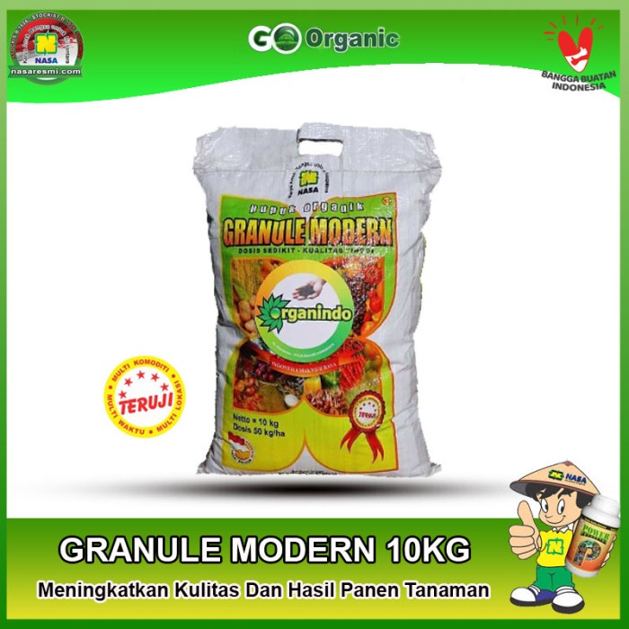 Jual Pupuk Granule Organik Moderen Original Asli NASA - Pupuk Penyubur ...