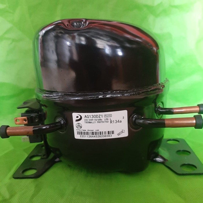 Jual Compressor Kompresor Kulkas 1/6Pk 2 Pintu AG130DZ1 ROHS 220-240V ...