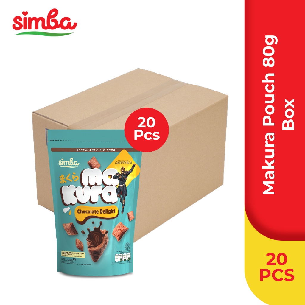 Jual Kemasan Karton Simba Makura Coklat | Shopee Indonesia