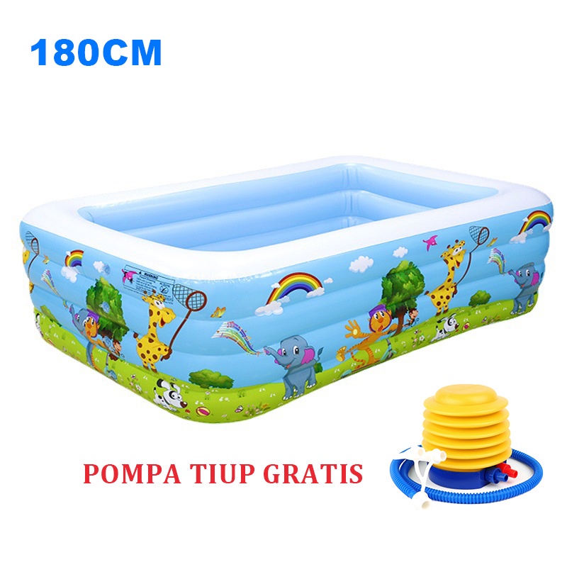Jual kolam renang anak jumbo/balon renang anak/mainan kolam renang anak ...