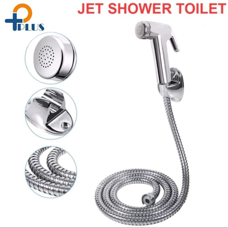Jual [ PPLUS ] JET SHOWER KLOSET TOILET CLOSET CEBOK WC SEMPROTAN DUDUK KAMAR MANDI | Shopee ...