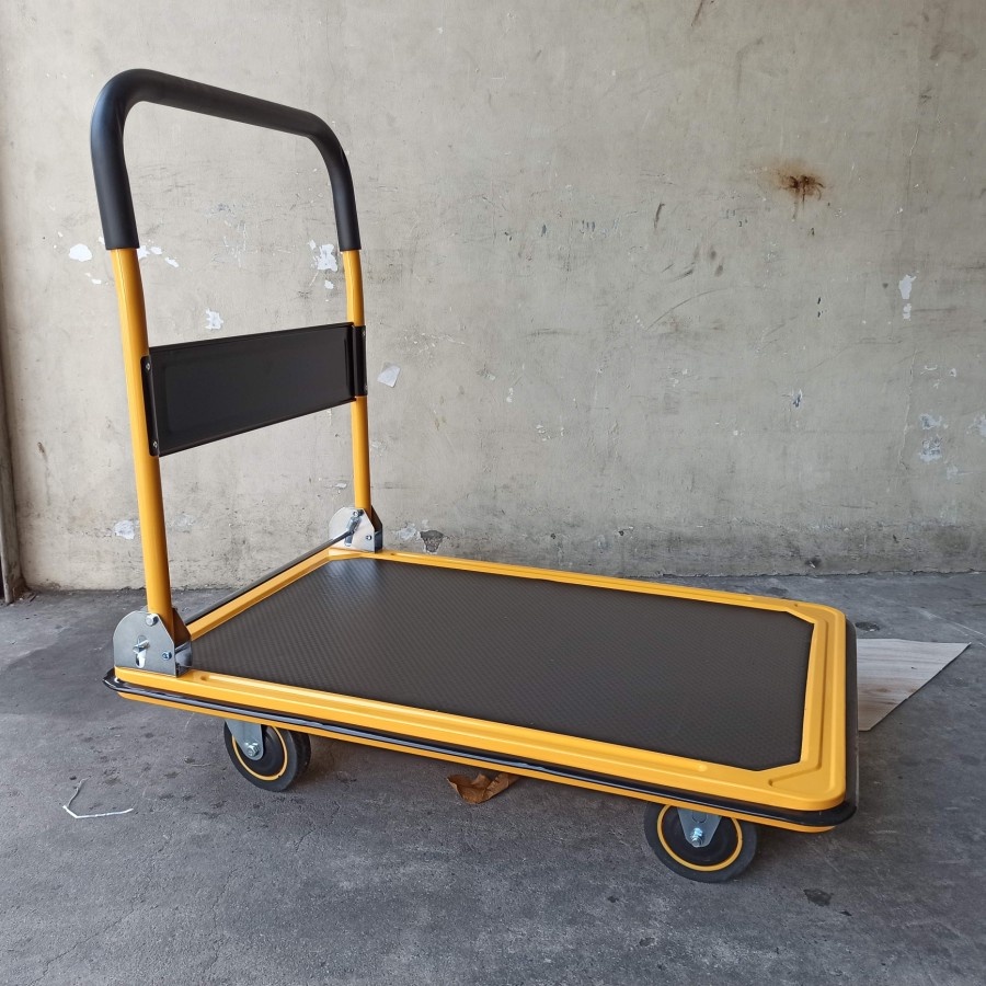 Jual Troli Barang Lipat Hand Truck Gerobak Besi 150 Kg TROLLEY 150KG ...