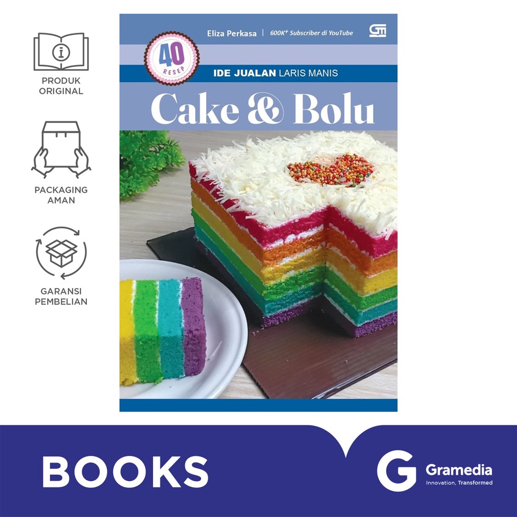 Jual GPU - Ide Jualan Laris Manis- 40 Resep Cake Dan Bolu (Eliza ...