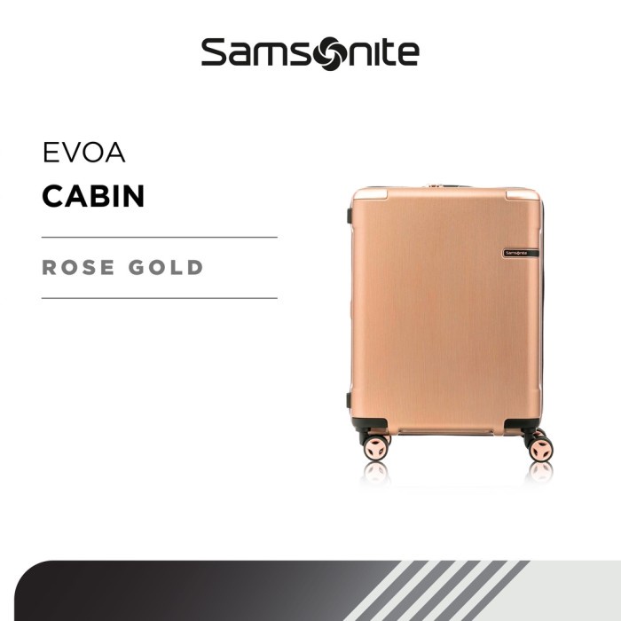 Jual Samsonite EVOA Koper Hardcase Cabin 5520 - Rose Gold | Shopee ...