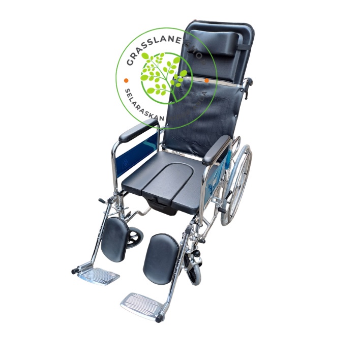 Jual Kursi Roda 3 In 1 Wheelchair Reclining Luxury KY-608 GC | Shopee ...