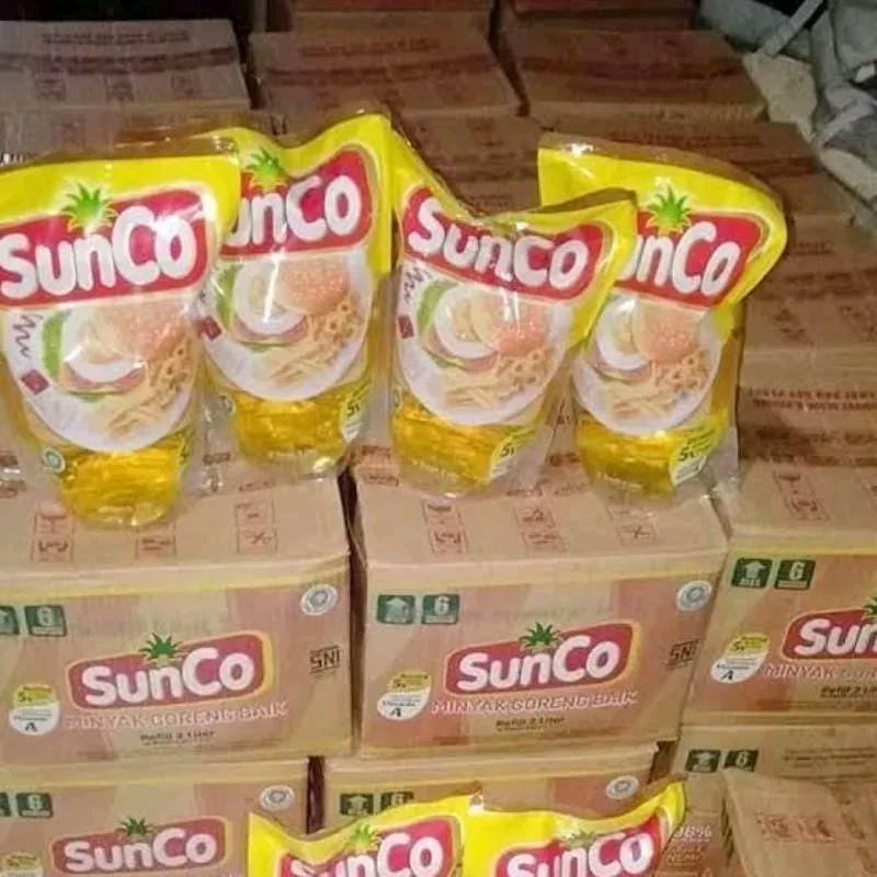 Jual SUNCO COOKING OIL REFILL 2 LITER / Minyak Goreng Sunco 2 Liter ...