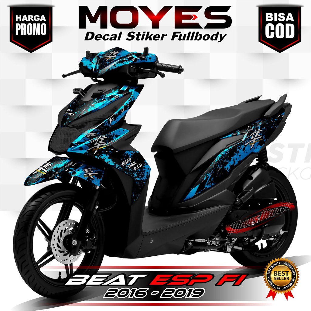 Jual Decal Stiker Beat new esp fi / street Fullbody Beat new Esp Street ...