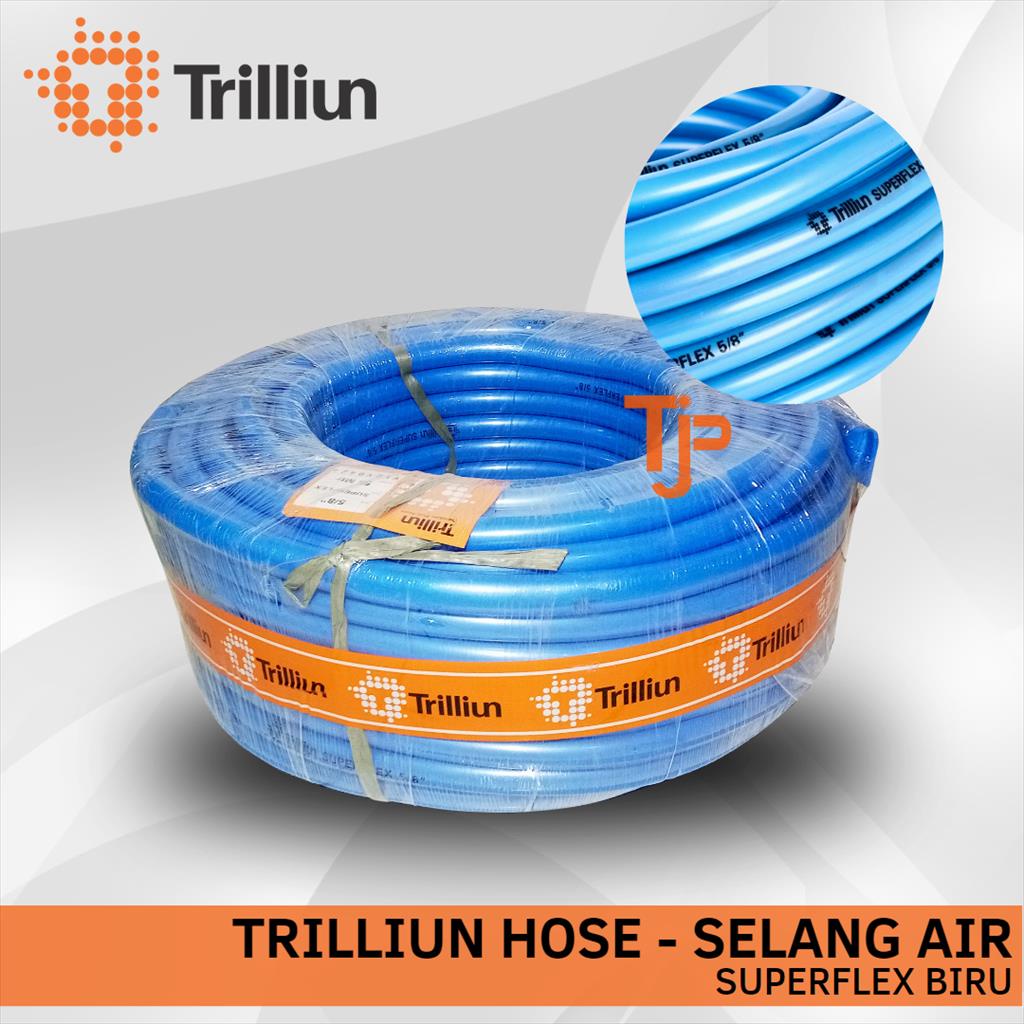 Jual TRILLIUN HOSE / SELANG AIR SUPERFLEX - BIRU 5/8" ( 50M / 1 Rol ) | Shopee Indonesia