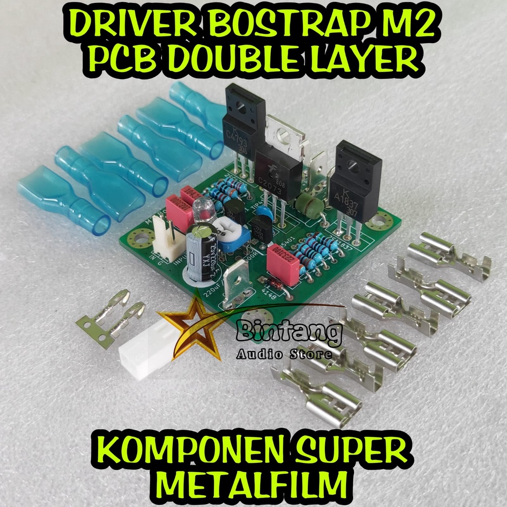 Jual Kit Driver Power Mini Bostrap M2 Cabe Rawit Horeg Original Dobel ...