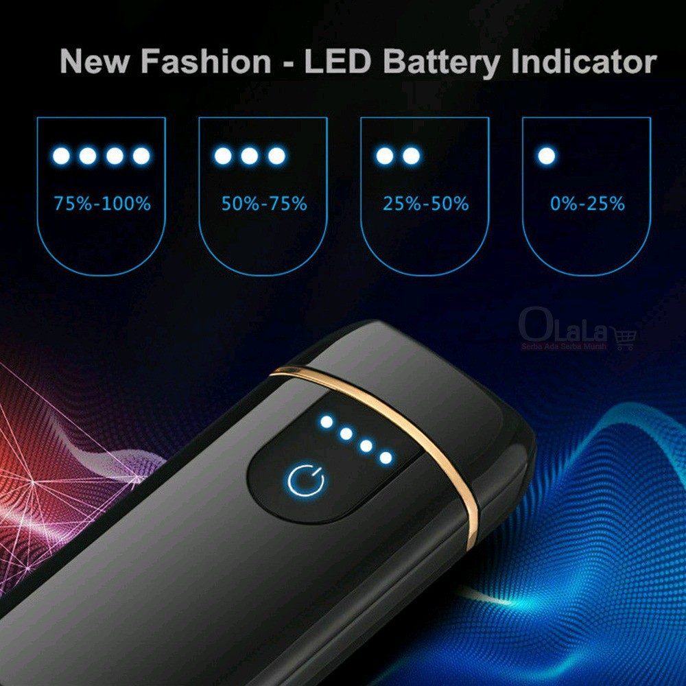 Jual Korek Api Elektronik Isi Ulang Korek Api Listrik Unik USB Sensor ...