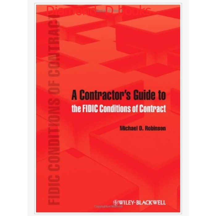 Jual Buku Contractor's Guide to the FIDIC Conditions of Contract ...