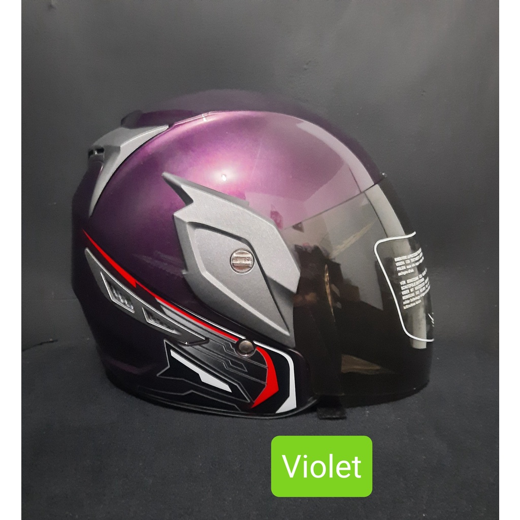Jual VIRTUE Helm Murah Cuci Gudang SNI Half Face Wanita Dewasa EC ...