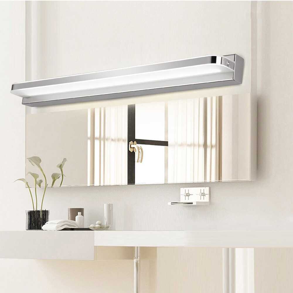 Jual Lampu Cermin Kaca Meja rias Wastafel Kamar mandi Multifungsi LED ...