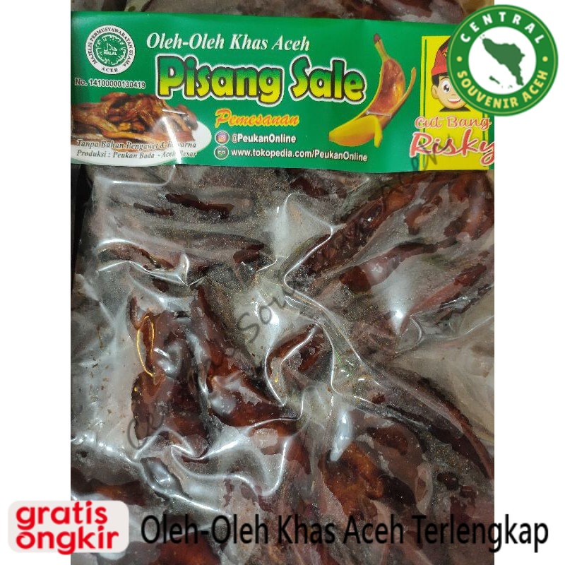 Jual pisang sale basah 200 gram/ makanan tradisional khas Aceh | Shopee ...