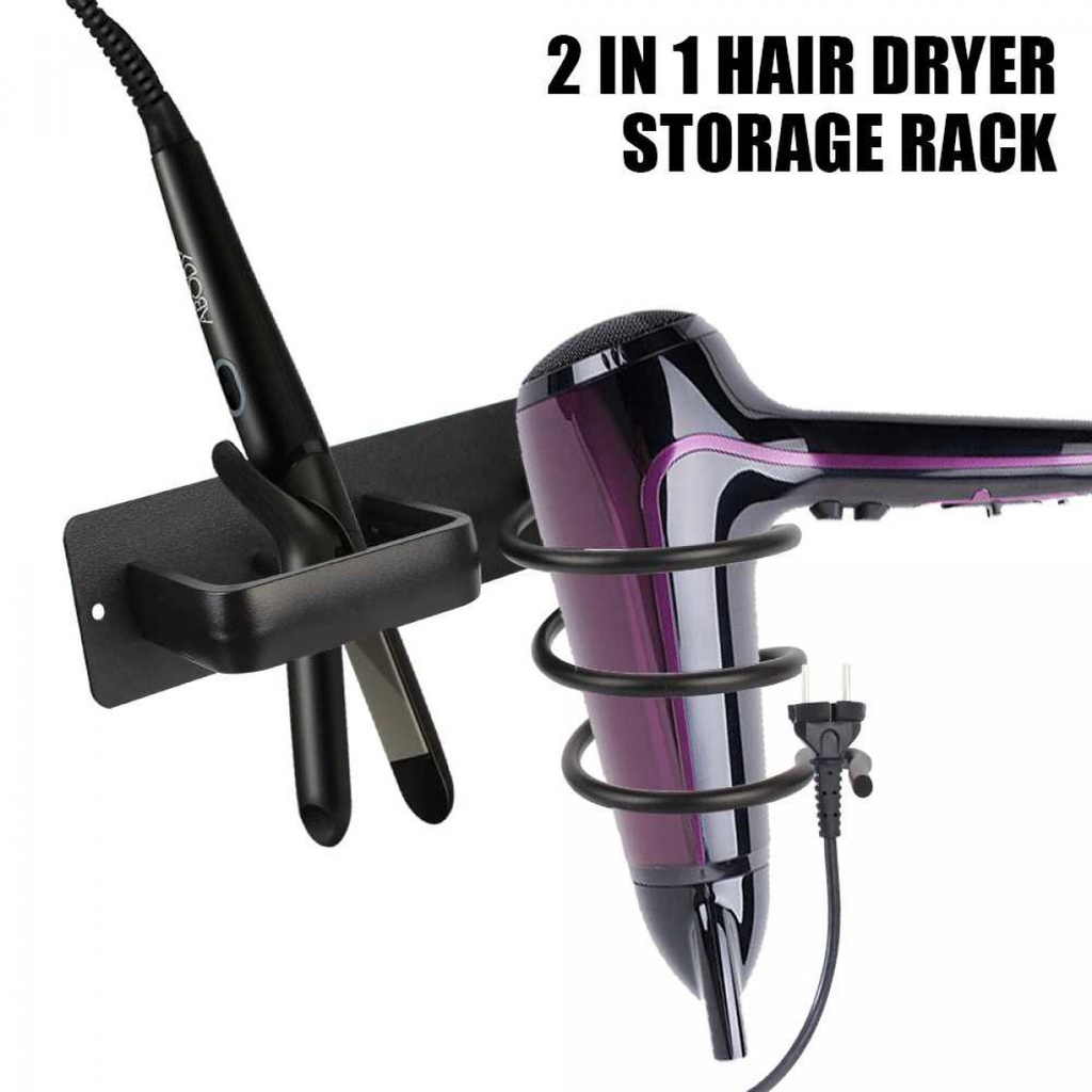 Jual Rak Holder Hair Dryer Catokan Aluminium - 24112 | Shopee Indonesia