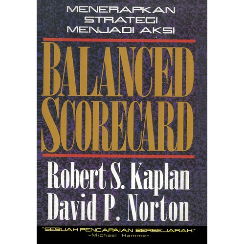 Jual Menerapkan Strategi Menjadi Aksi Balanced Scorecard, Robert S. Kaplan David P. Norton ...