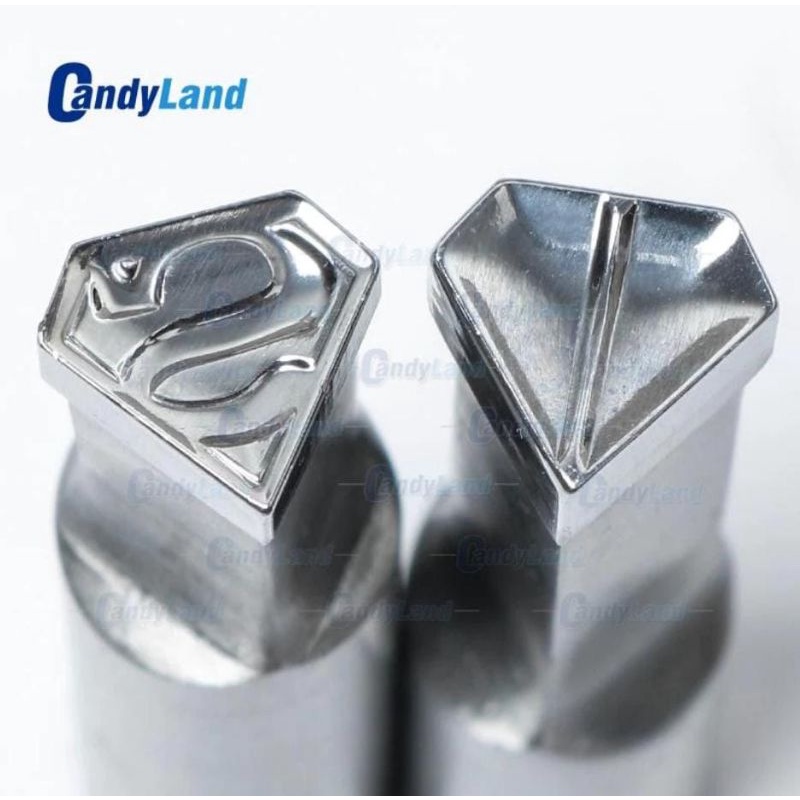 Jual Alat cetak tablet cetak 3D cetak permen LOGO SUPERMAN Stainless ...