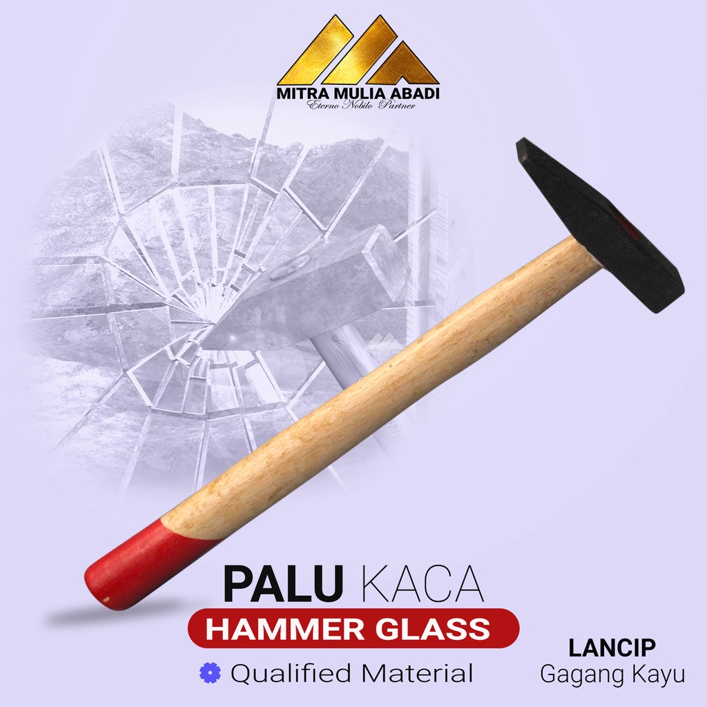 Jual PALU KACA MAJESTY GAGANG KAYU 100g | Shopee Indonesia