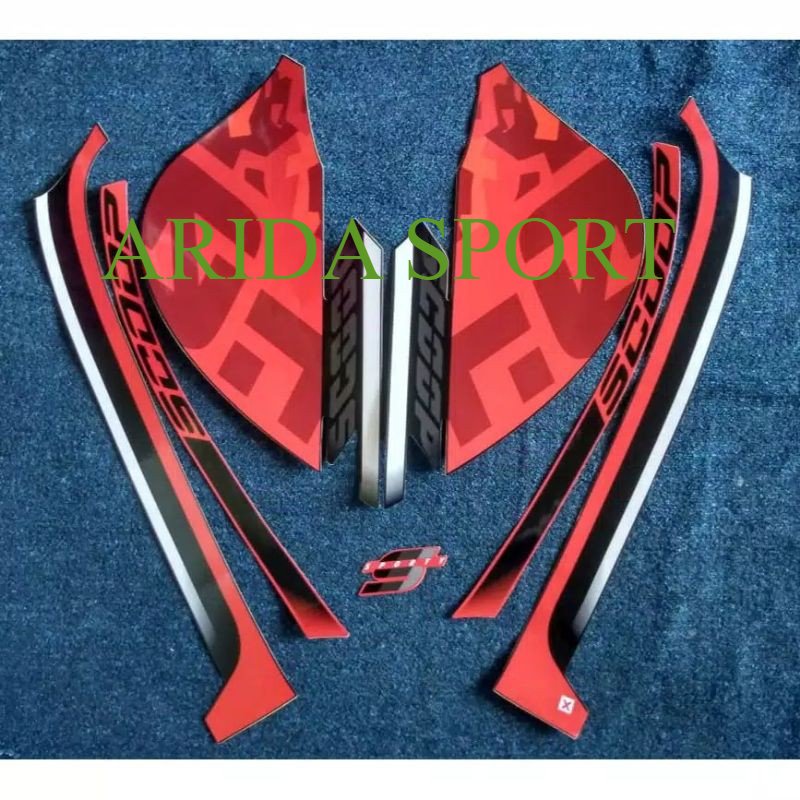 Jual Stiker Striping scopy lis body honda scoopy fi sporty thn 2020 ...