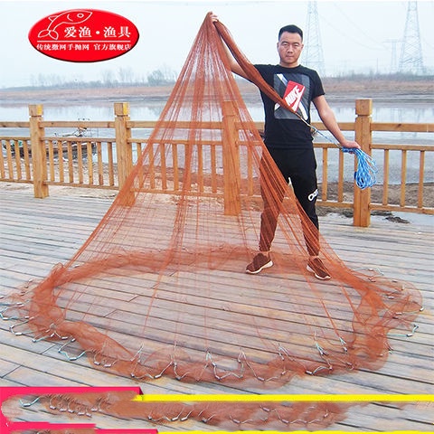 Jual 2.3m Jaring cor, jaring lempar, artefak, jaring ikan, jaring ...