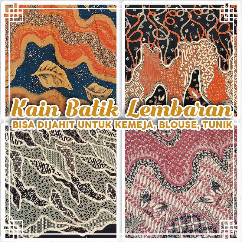 Jual Kain Batik Halus Premium Original Solo 230324002 | Shopee Indonesia