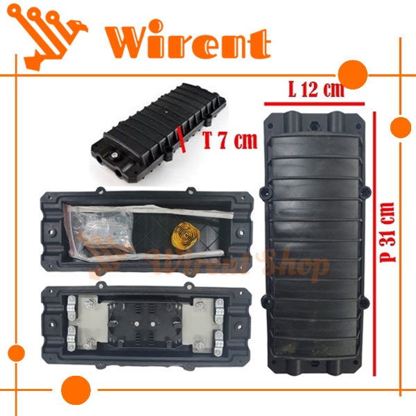 Jual Fiber Optic Joint Closure 12 Core | Joint Closure FO 12 Core FTTH ...