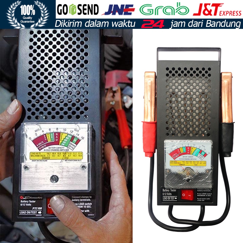 Jual 12V 100A Battery Load Tester / Penguji Baterai Mobil Listrik ...