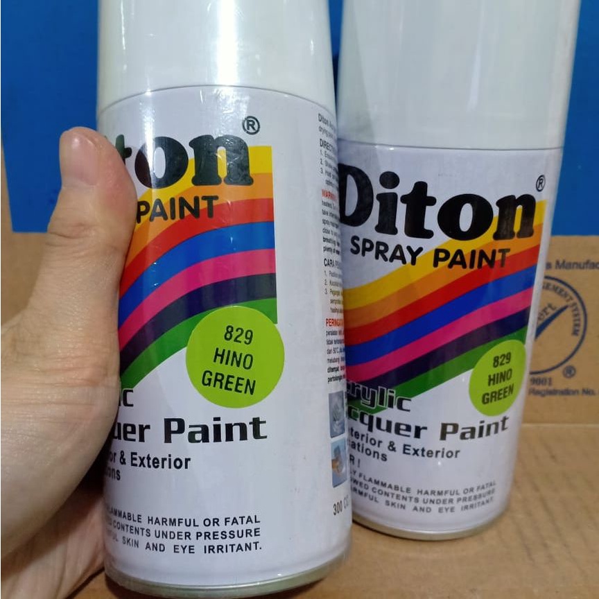 Jual SOLID COLOURS DITON Spray Paint Acrylic Lacquer Paint Pilox Pilok ...