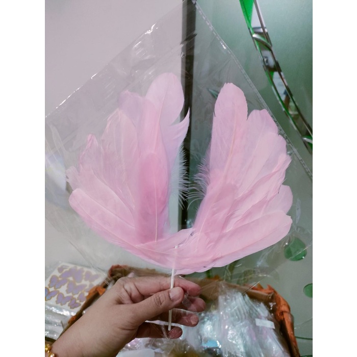 Jual Topper sayap malaikat/Hiasan cake sayap/Topper Lucu dan kualitas ...